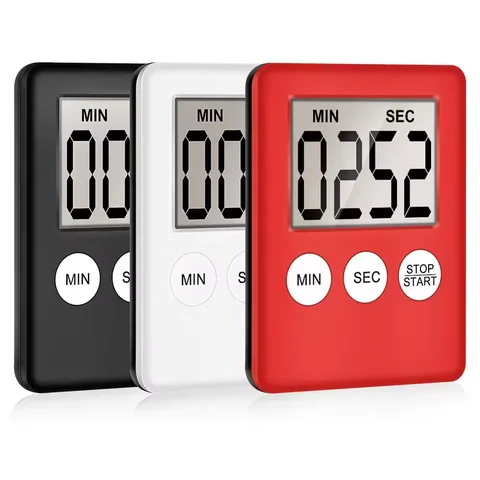 Buy Mini Lcd Digital Display Kitchen Timer Square Kitchen Countdown ...