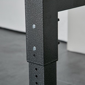 Buy Modern Extendable Steel Frame Table Wood Computer Desk from Hoifat ...