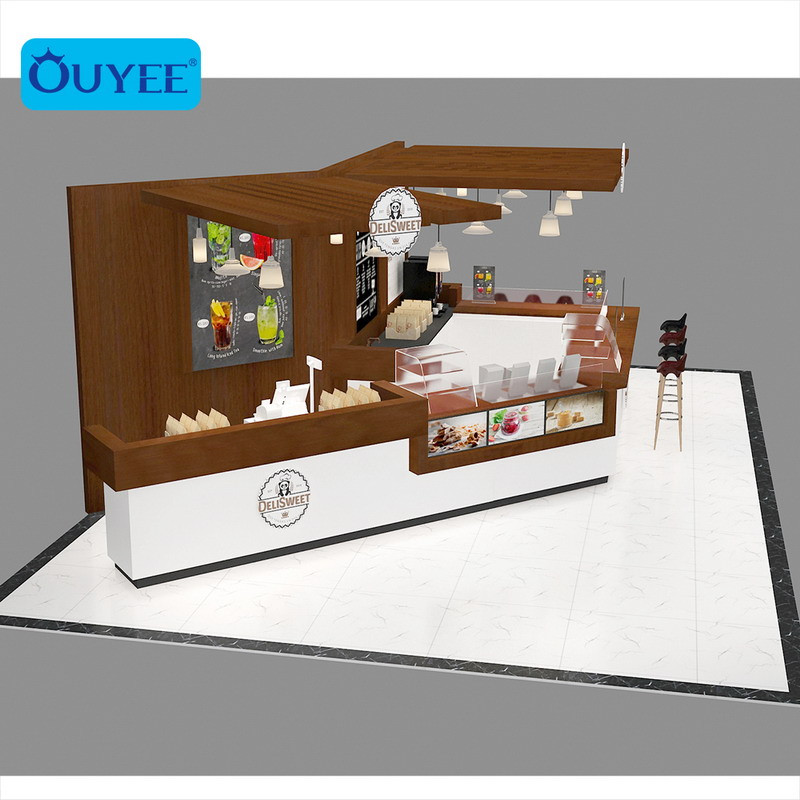 Buy Modern Milk Tea Shop Counter Design Coffee Kiosk Design Furniture ...