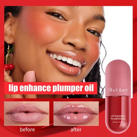 Buy Oem Pure Plant Vegan Lip Oil Enhance Plumper Moisturizing Non ...