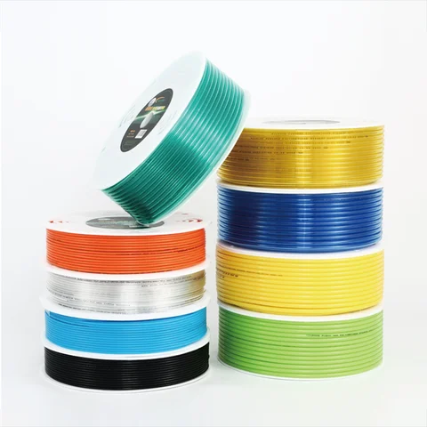 Buy Pu Polyurethane Nylon Polyamide Plastic Pneumatic Air Tube Hose ...