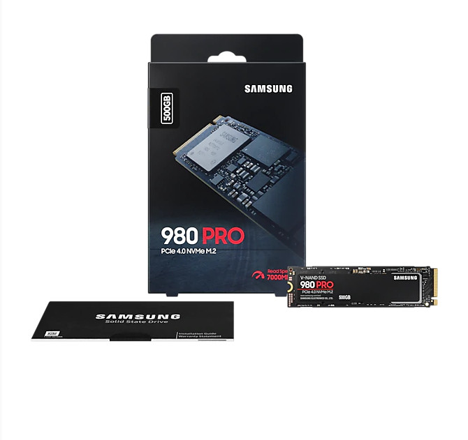 Buy Sam Sung 980 Pro 500g Solid-state Hard Drive M.2 Interface Pcle4 ...