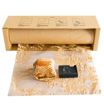 Buy Shipping Low-cost Easy Use Packaging Honeycomb Paper Box Cushion ...