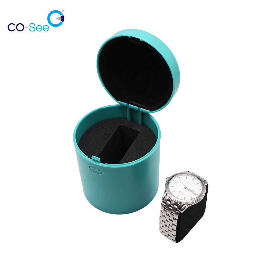 Buy Tiffany Blue Custom Logo Watch Box Luxury Plastic Watch Case With ...