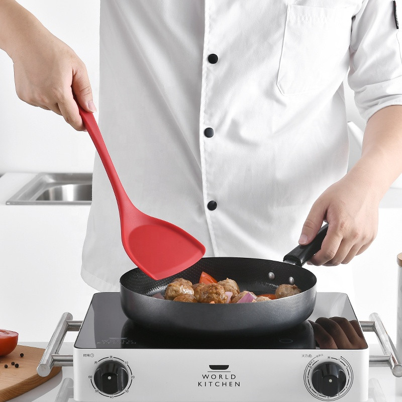Buy Traditional Chinese Cooking Spatula Silicone Kitchenware from ...