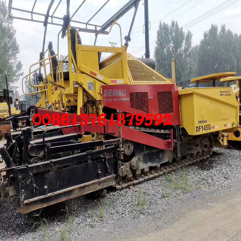 Buy Used Demag Concrete Road Machinery Paver Df-145c from JIHU HEAVY ...