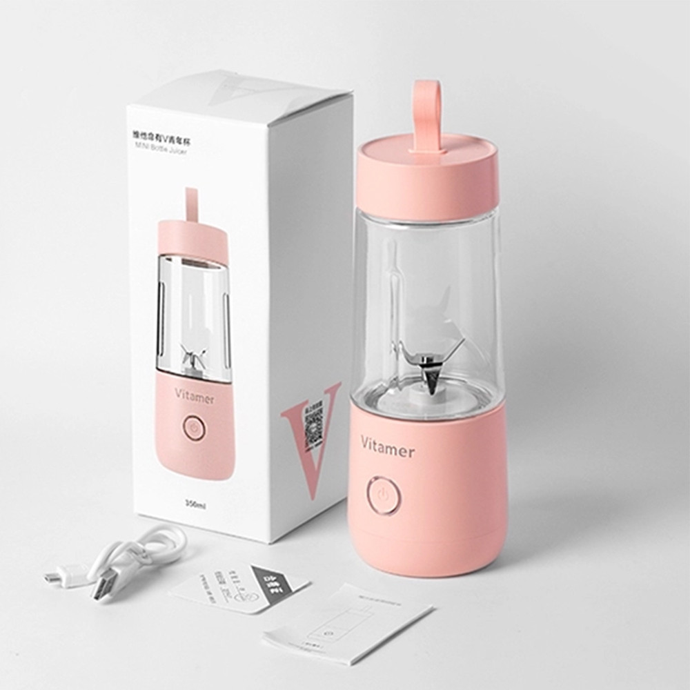 Buy Vitamer 4 Blades 350ml Blender Mixer Smoothie Portable Juicer ...