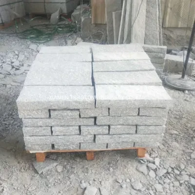 Buy Wholesale China Light Grey Granite Kerbstone Pineapple Natural ...