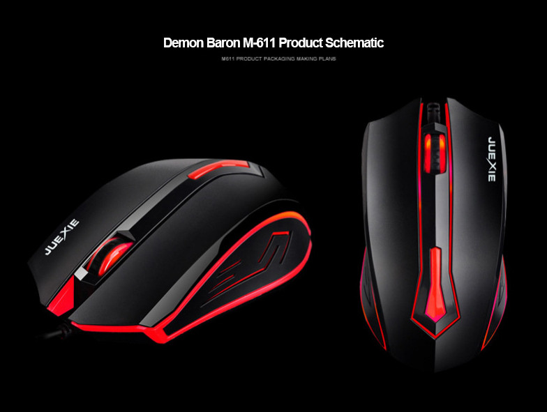 Buy Xuexie M-611 Usb Computer Mouse Smallest Computer Mouse Gaming ...