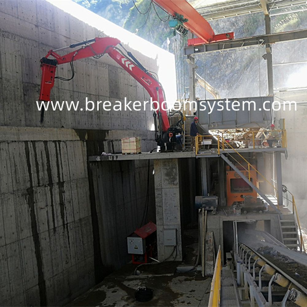 Buy Static Grizzly Rockbreaker Boom System from Guangxi YZH Machinery ...