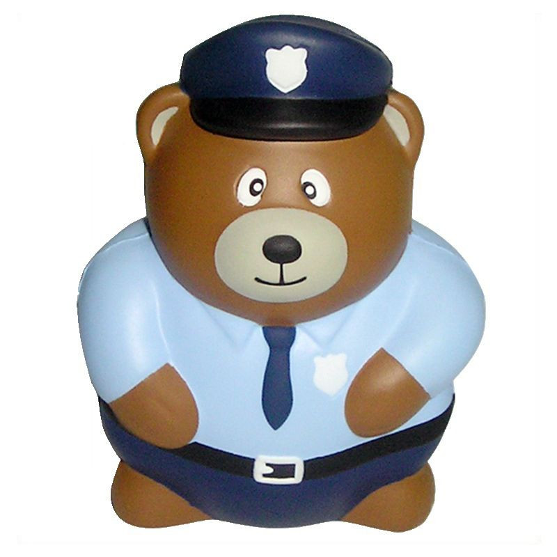 Buy Police Bear Pu Foam Stress Ball from Suzhou Hengshuo Imp & Exp Co ...