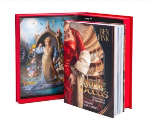 Buy Luxurious Hardcover Coffee Table Book Printing Embossing Cloth ...