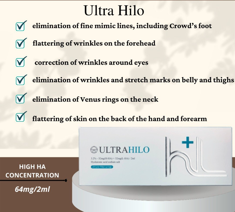 Buy Korea Ultrahilo H + L 64mg / 2ml Profhilo 5points Injection Face ...