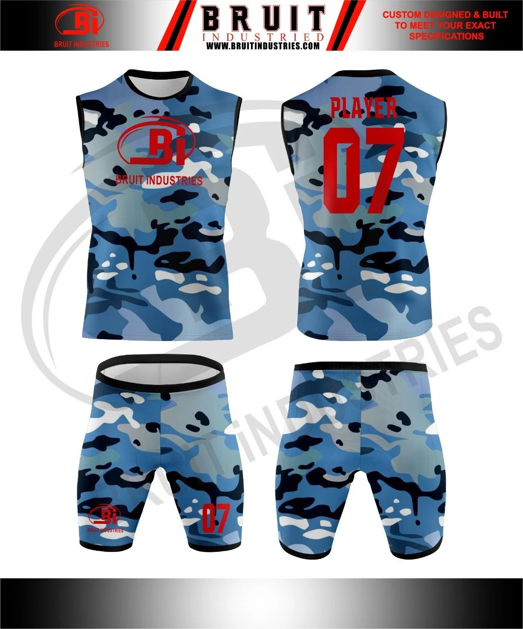 Buy 7v7 Set Oem Sublimation Print Custom Team Compression Suit 7 On 7 ...