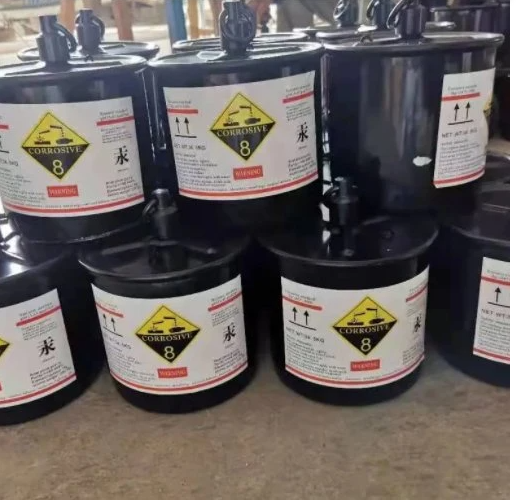 Buy Ready Stock Mercury Hg 99.999% Min Silver Liquid Metal Mercury With ...