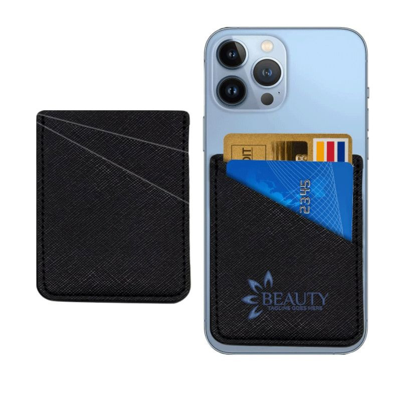 Buy Double Layer Pu Leather Phone Adhesive Card Wallet from Suzhou Hengshuo Imp & Exp Co., Ltd ...
