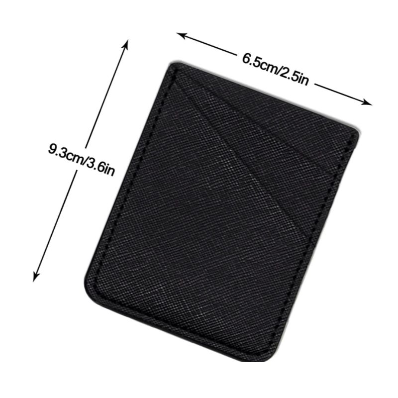 Buy Double Layer Pu Leather Phone Adhesive Card Wallet from Suzhou ...