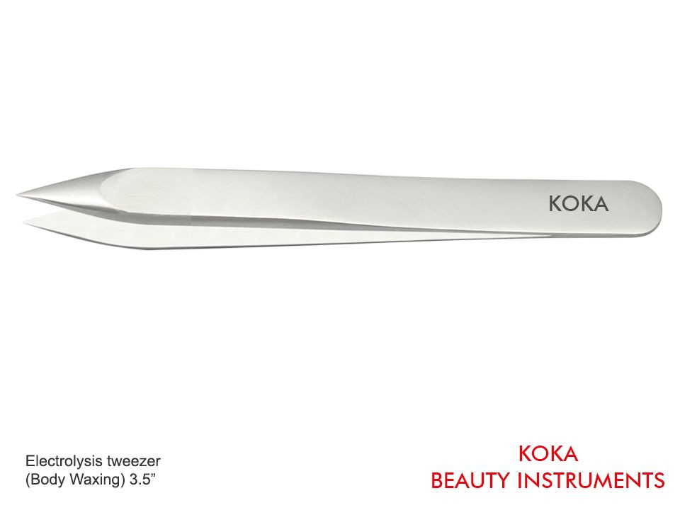 Buy Electrolysis Tweezer Ultra Fine Pointed Size 5″ from KOKA ...
