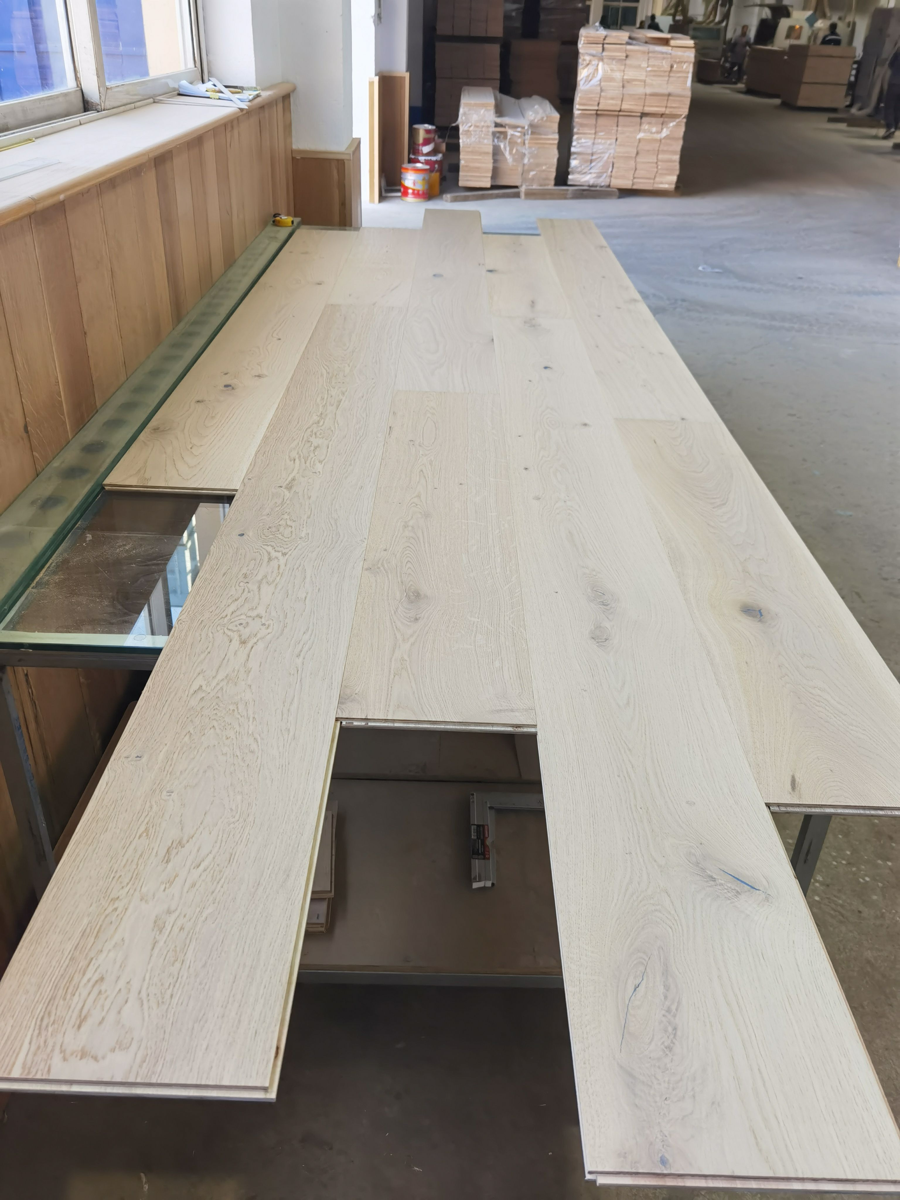 Buy V010,invisible Oak Floor, Natural Feeling Flooring, Pre-finished ...