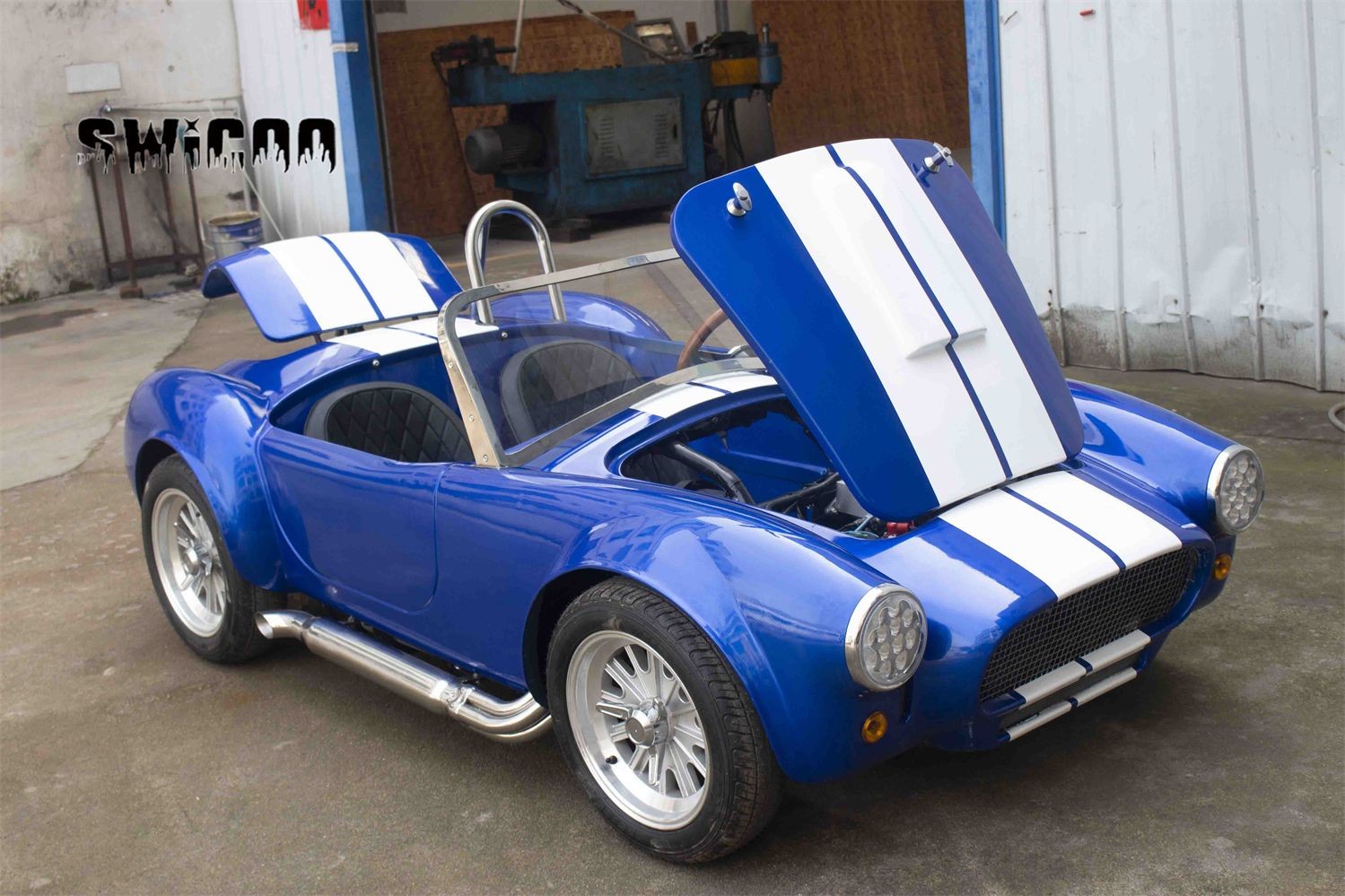 Buy Swicoo Widened 2200w Electric Mini Cobra Car Mini Hot Rod With ...