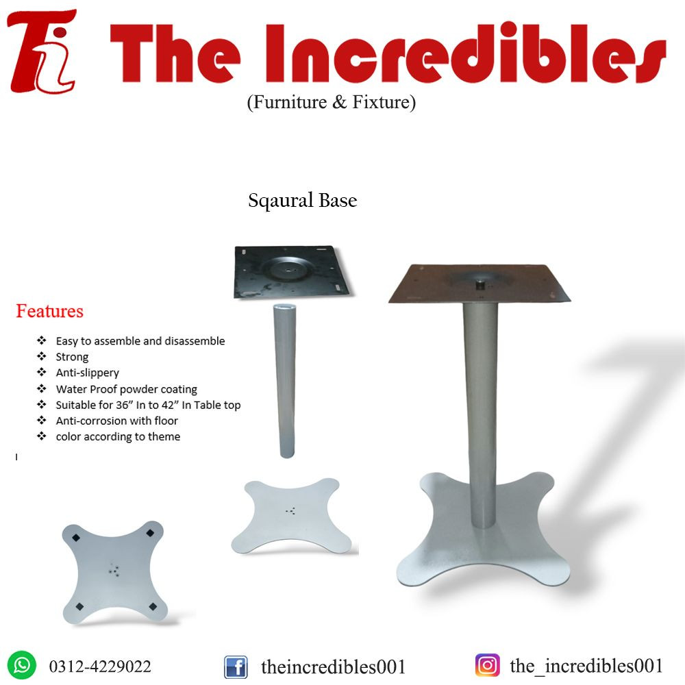 Buy Restaurant/ Café Table Base /stand from The Incredibles Furniture ...