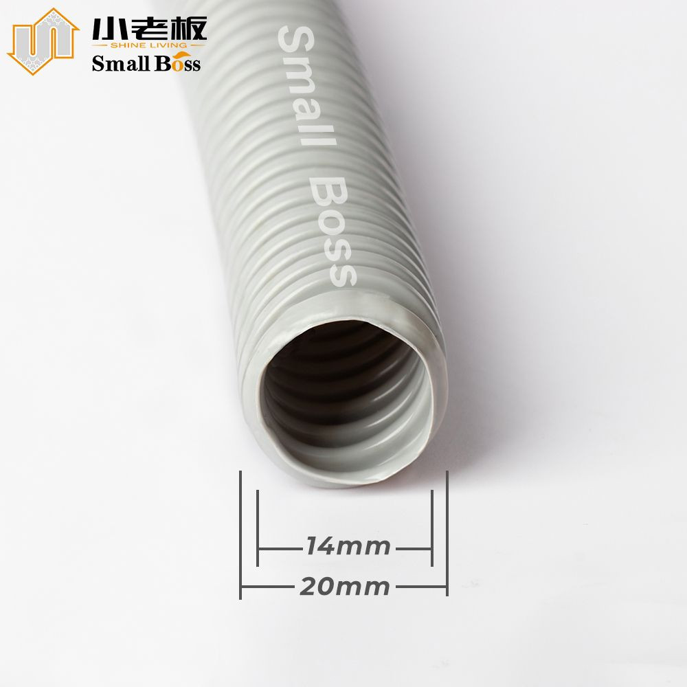 Buy Flexible Pvc Corrugated Pipe For Electrical Cable Protection ...