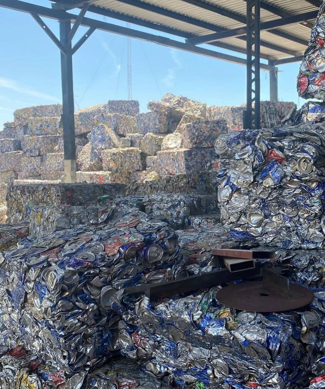 Buy Sorted Ubc Scrap – Aluminum Can Bales For Recycling Plants from ...