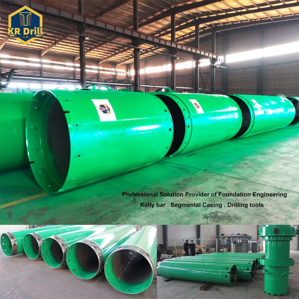Buy Piling Foundation Engineering Piling Machine Segmental Casing ...