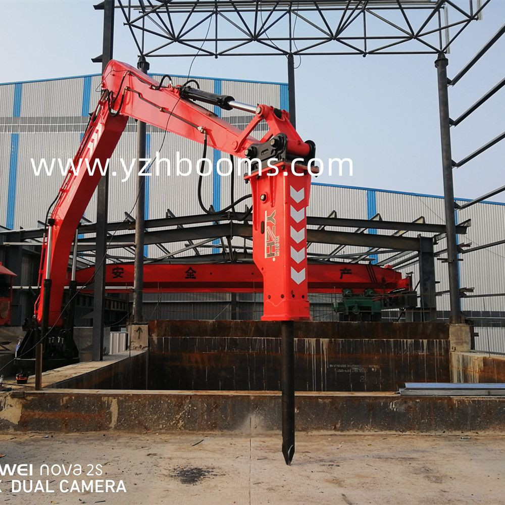 Buy Yzh Static Pedestal Breaker Boom System from Guangxi YZH Machinery ...