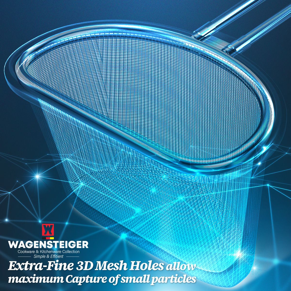 Buy Stainless Steel Fine Mesh Strainer With Clip - Versatile Small ...