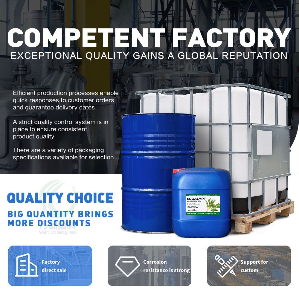 Buy Factory Price Plant Extract Pure Natural Organic Eucalyptus Oil For ...