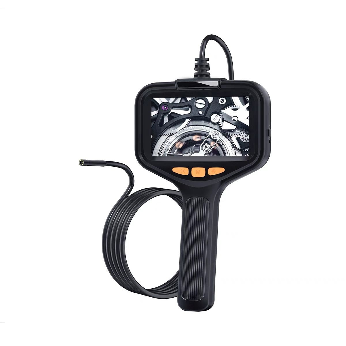 Buy Rj-bot Q37 Flexible Shaft Pipe Duct Cleaning Equipment Rotary Brush ...
