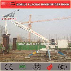 Buy 13m 15m 17m 18m Mobile Hydraulic Concrete Spreader, Concrete Placer ...