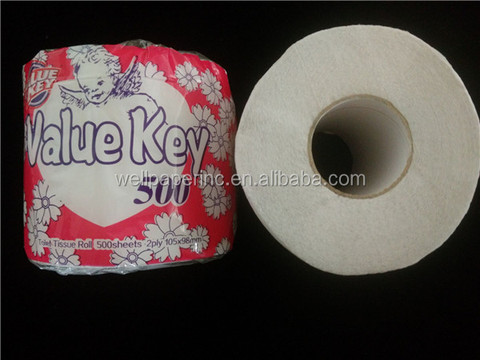 Buy 1ply Toilet Tissue Paper from Qingdao Wellpaper Industrial Co., Ltd ...