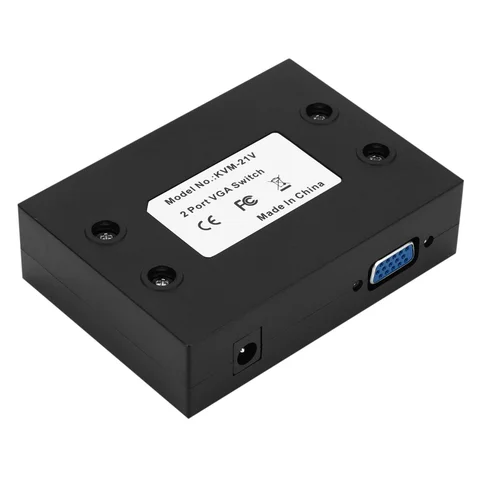 Buy 2 In 1 Out Vga Switcher 2 Port Vga Switch Box Vga For Consoles Set ...
