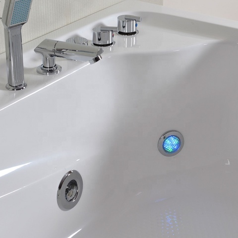 Buy 2 Person Luxury Led Light Hot Spa Water Jets Bathroom Corner ...