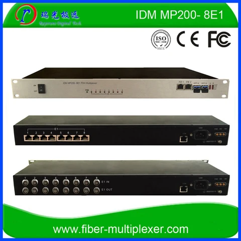 Buy 8e1 2eth Rs232 Snmp Sfp Fiber Optic Transceiver Copper To Fiber ...