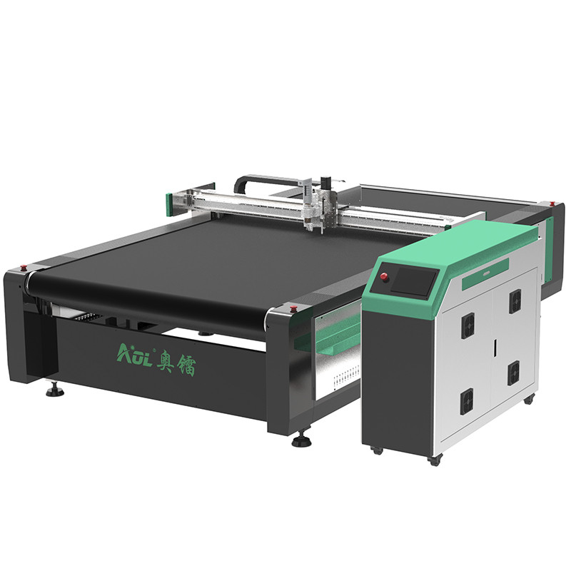 Buy Aol Leather Handbag Cutting Machine Cut Leather And Packing Foam ...
