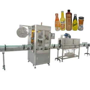 Buy Automatic Sleeve Label Machine Drinking Water Bottle Label Machine ...