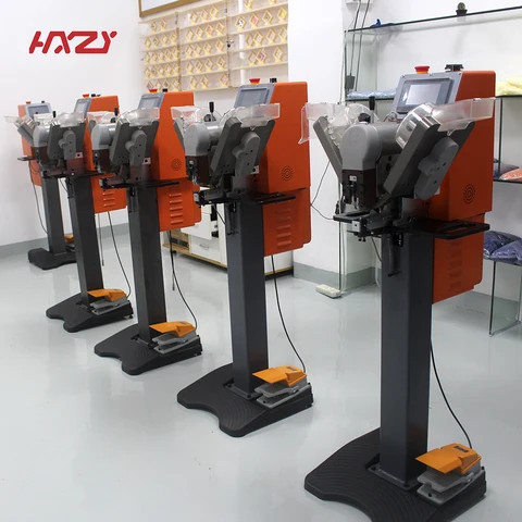 Buy Automatic Snap Button Attaching Machine Cn Hxzy Semiautomatic ...