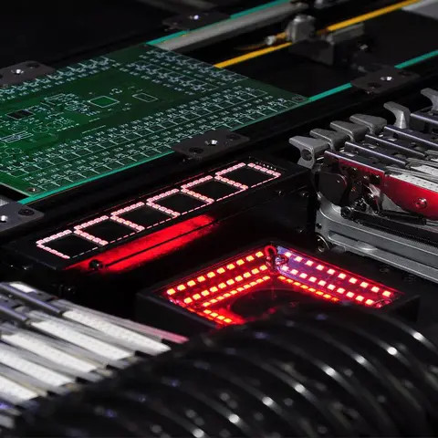 Buy Automatic Vision Vertical 6 Mounting Heads Surface Mount Machine 8 ...