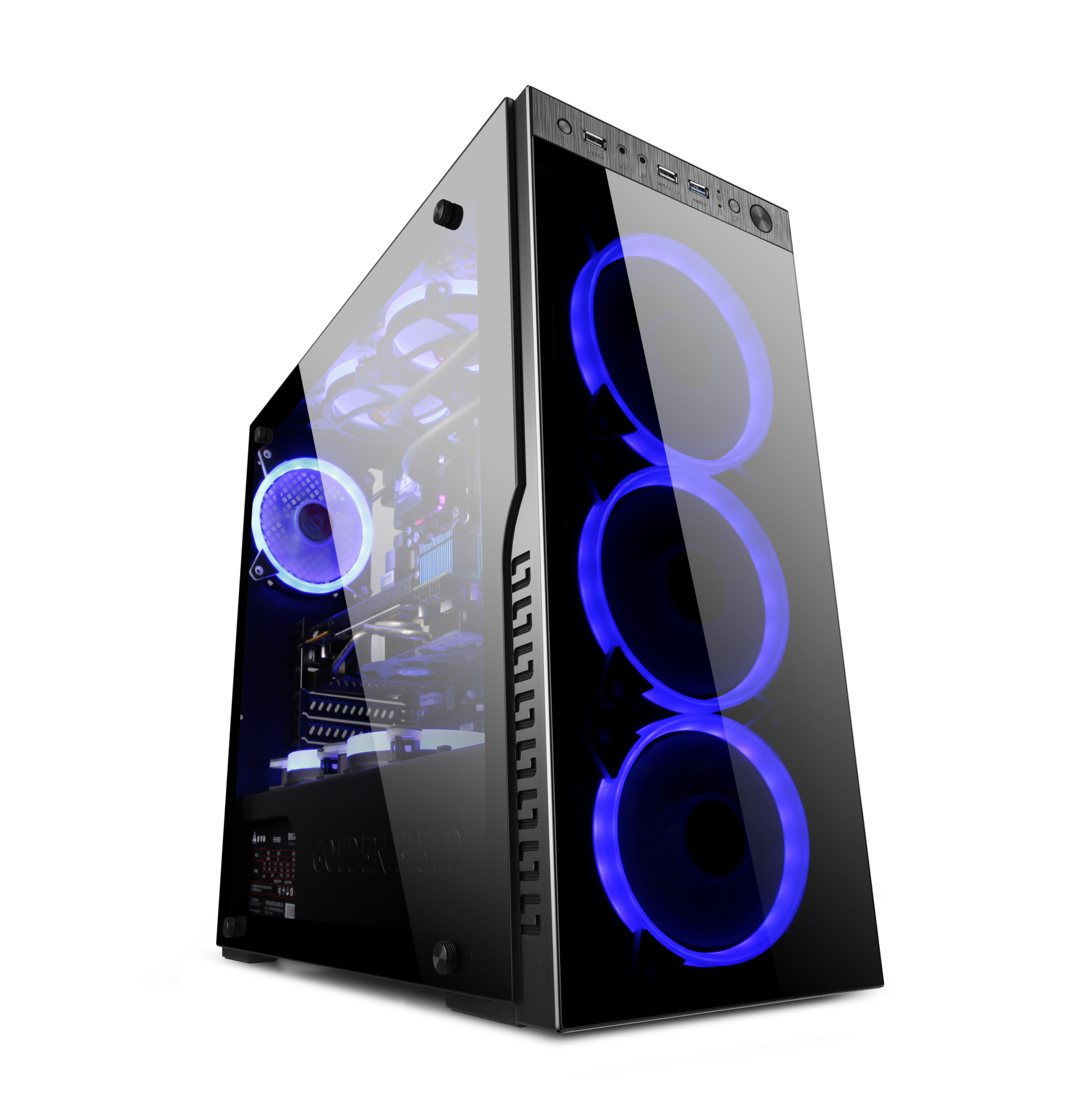 Buy Big Pc Computer Case Front / Rear Panel Pcb Pc Case Cool Gaming Pc ...
