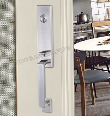 Buy Black Classical American Grip Handle Lock Outdoor Door Handles ...