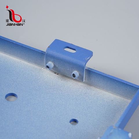 Buy Blue Aluminium Perforated Panel For Facade Yamato Small Hole ...