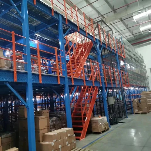 Buy Custom Industrial Racking For Warehouse Storage Multi Tier Steel ...