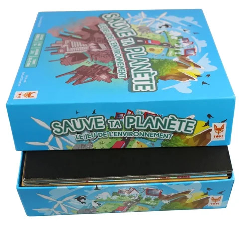 Buy Custom Printed Adult Kids Family Board Game Paper Playing Card Game ...