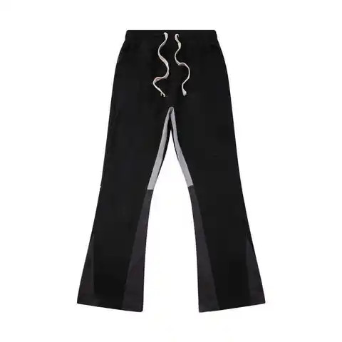 Buy Custom Soft 100 Cotton Flare Sweatpants Men Jogger Flare Trousers ...