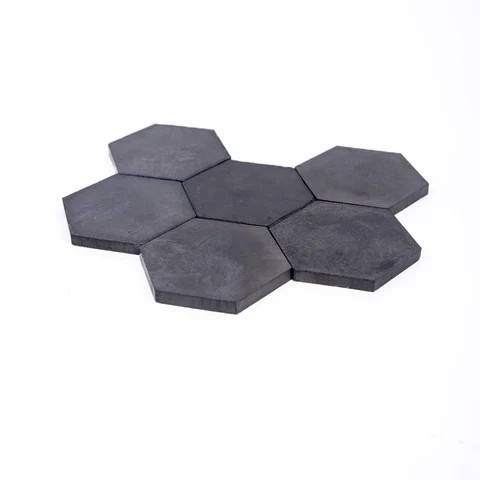 Buy Customized Hexagonal 30-300mm Sic Silicon Carbide Ceramic Plate ...
