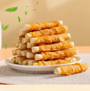 Buy Dog Snacks Treats Chicken Wrapped In Calcium Bone Sticks Dog ...