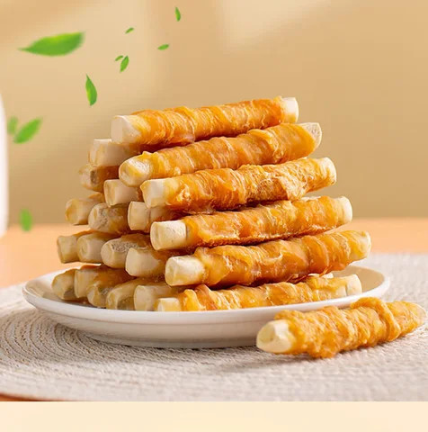 Buy Dog Snacks Treats Chicken Wrapped In Calcium Bone Sticks Dog ...